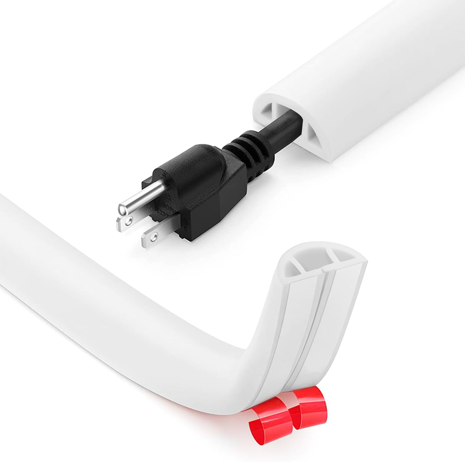 MUDEELA mini conduit de câbles pour cacher les câbles, autocollant ...