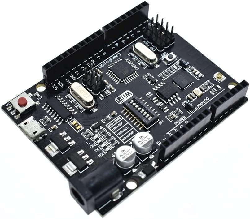 REES52 Uno+WiFi R3 AtMega328p+NodeMSU ESP8266 32mb Memory USB-TTL CH340G Compatible for Arduino ...