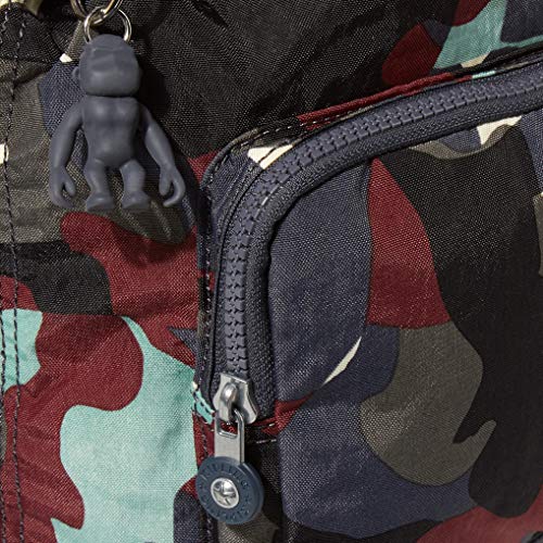 Kipling womens Elijah Backpack, CAMO LEATHER fem, One Size : Amazon.in ...