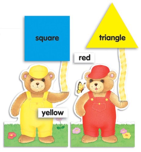Teddy Bear Colors and Shapes Bulletin Board Set : Buy Online at Best ...