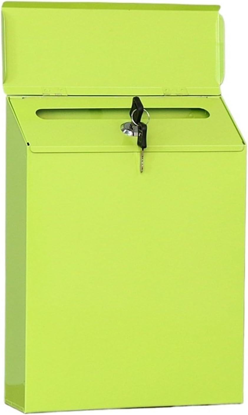 AYWTIUN Wall Mounted Letterbox, Vintage Postbox, Newspaper Box ...