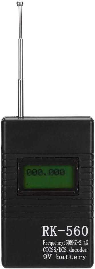 Amazon.com: Frequency Counter Meter, Portable Handheld Radio Frequency ...