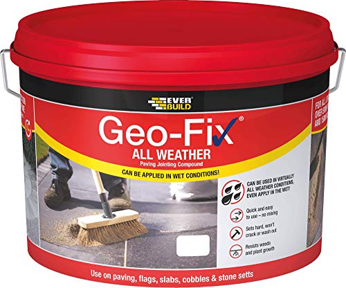 Everbuild Geo Fix All Weather Paving Joint Compound - Mid Grey 14 kg ...