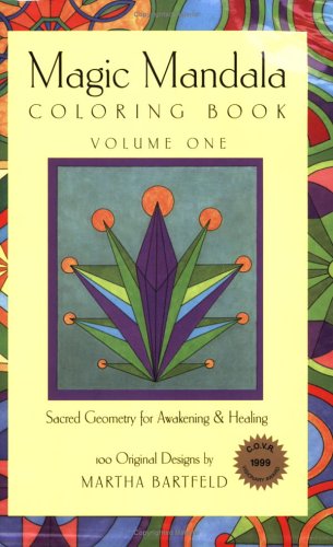 Amazon.com: Magic Mandala Coloring Book, Vol. 1: 9780966228519: Martha ...