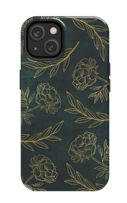 Flower Line Art Phone Case Floral iPhone 13 Case Aesthetic iPhone Case ...
