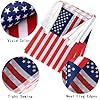 Amazon.com : GSYLPFT American Flags USA String Flag Banners for ...