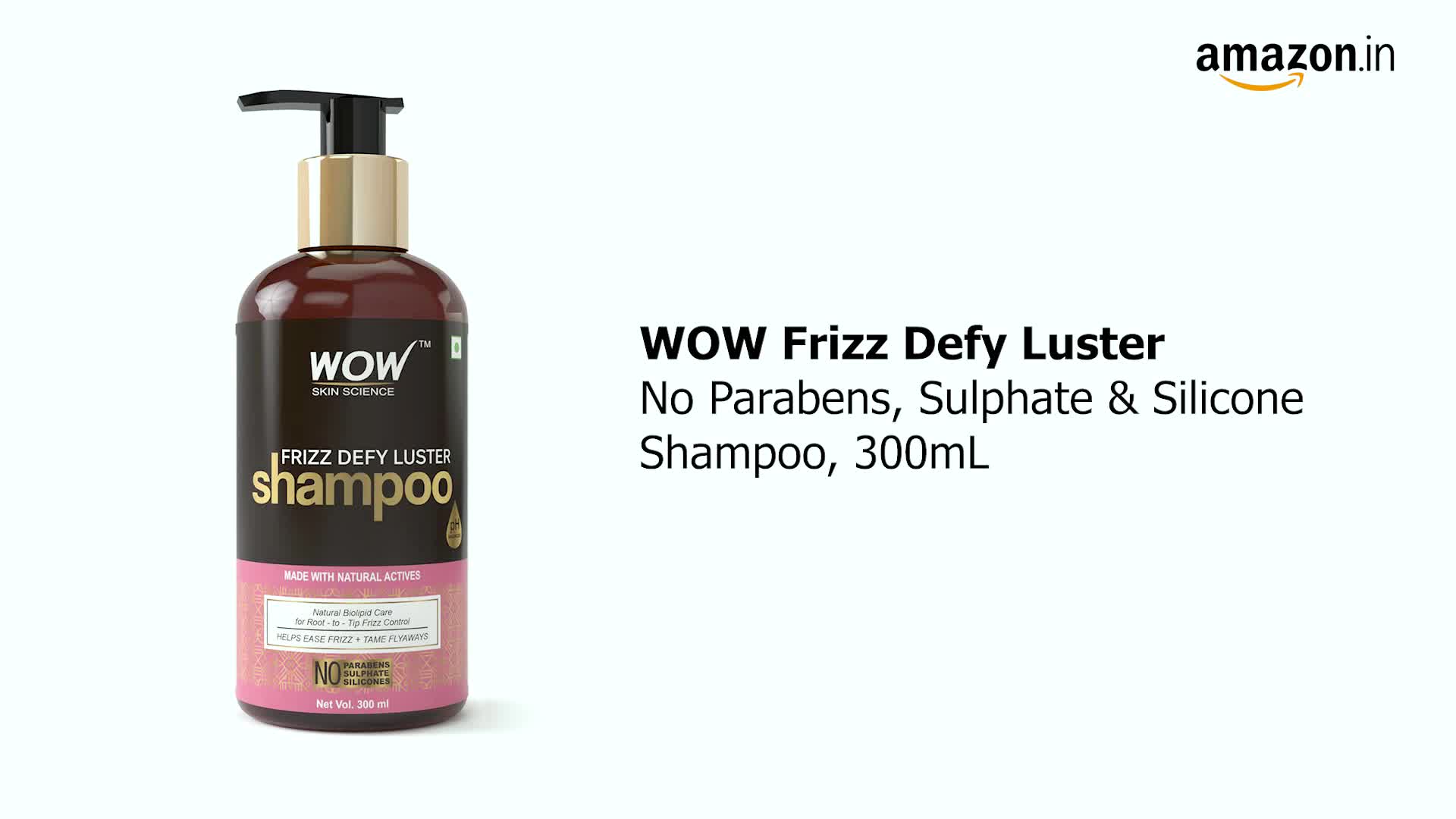 WOW Frizz Shampoo