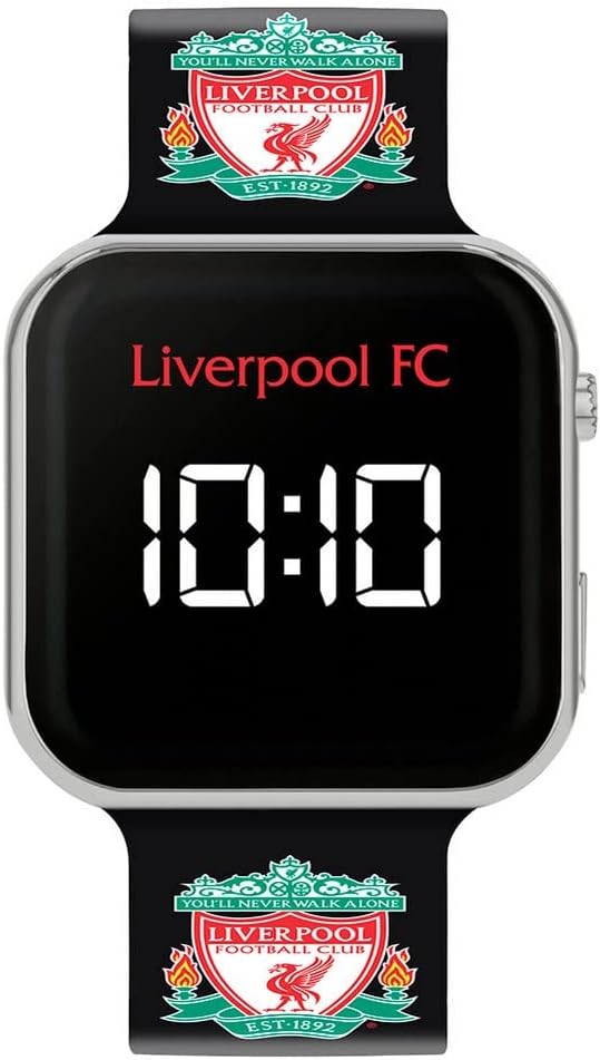 Liverpool Football Club Official Black LED Watch LFC4000 : Amazon.co.uk ...