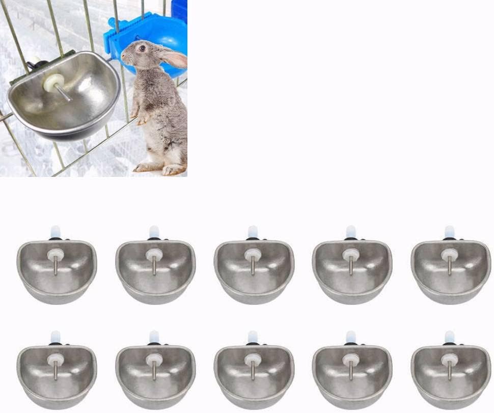 Amazon.com : 10PCS Rabbit Water Feeder, Breeding Equipment Automatic ...