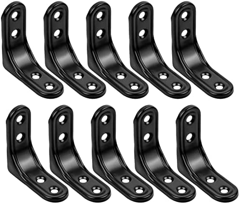 Tibapla 10Pcs Stainless Steel Corner Braces, 50*50mm Heavy Duty L ...
