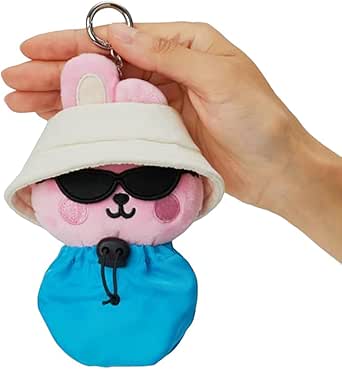 KHVATEC BT21 Baby Charm Travel Edition Keyring Home Deco Accessory Cute ...