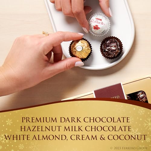 Ferrero Rocher Collection Premium Gourmet Assorted Hazelnut Milk ...