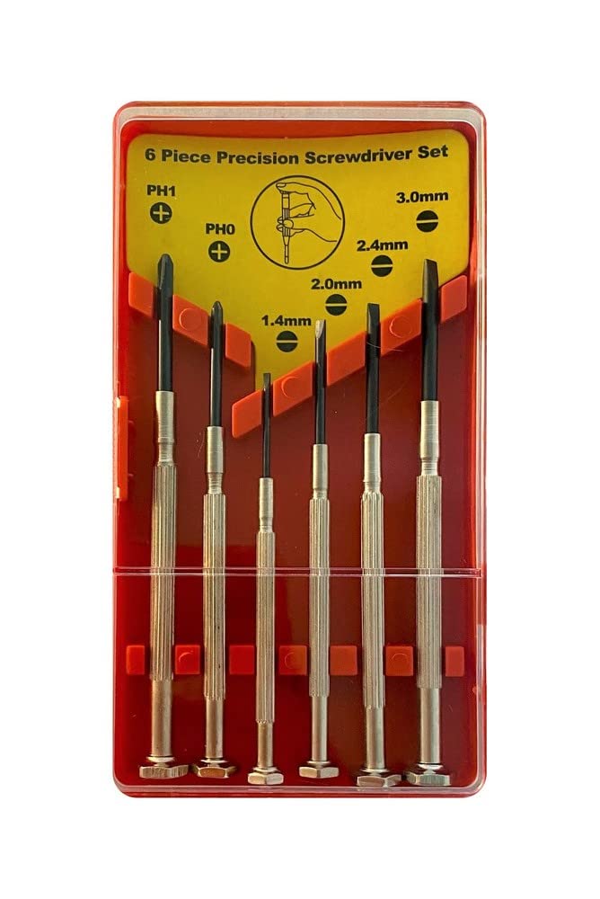 Ickysticky Precision Screwdriver 6-Piece Set Hobby, DIY, RC, Jewellery ...