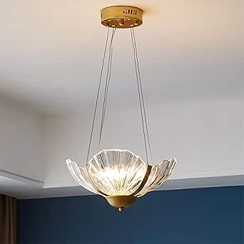 ZYANLING Ceiling Lights Semi Flush Mount Nordic Seashells Pendant Light ...