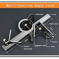 Stainless steel t square ruler Adjustable sliding combination Square ...