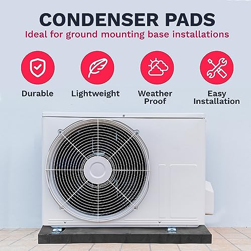 Snapklik.com : Equipment Pad For Ductless Mini Split Air Conditioner ...