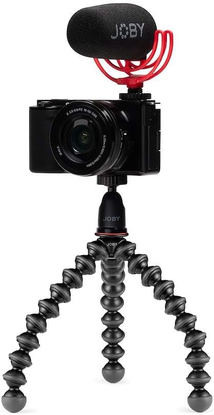 Amazon.com : JOBY Essential Vlogger Kit, GorillaPod Camera Vlogging Kit ...