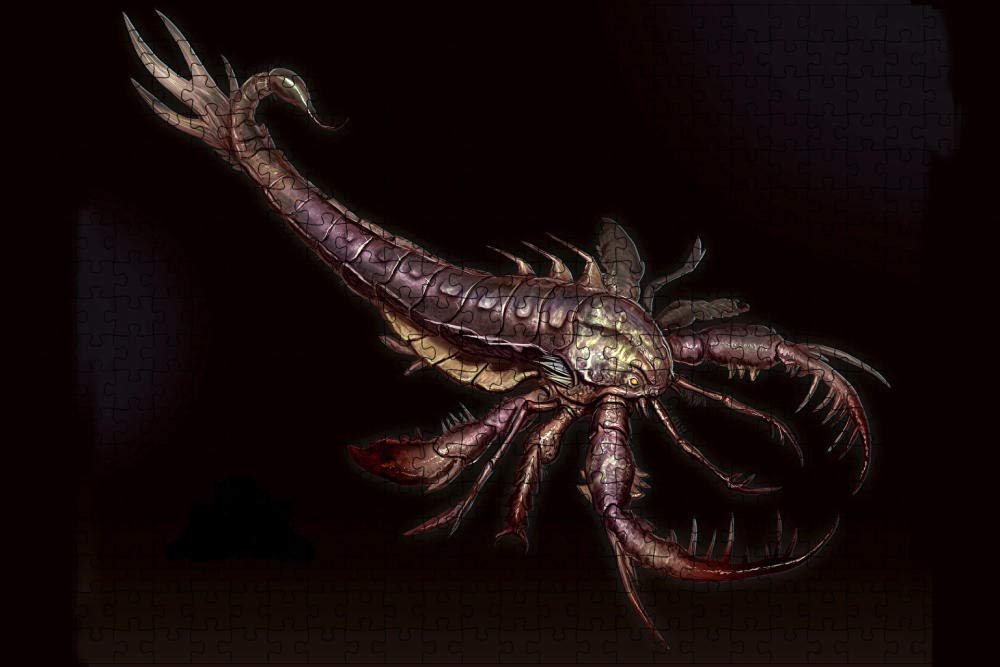 Prehistoric Scorpion Size