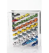 Amazon.com: Display Case for Hot Wheels Garage & Matchbox Cars with LED ...