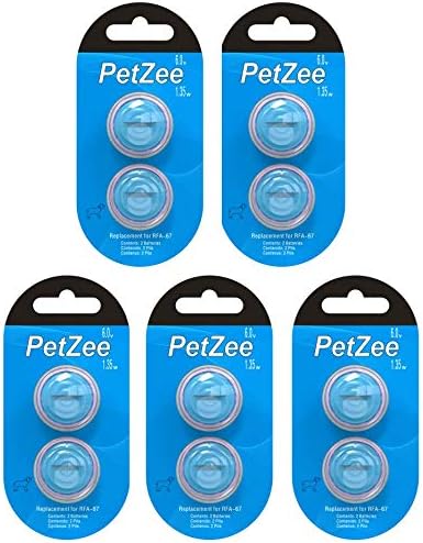 Amazon.com: 10 pcs RFA-67 Battery Pet Collar Safe Compatible with ...