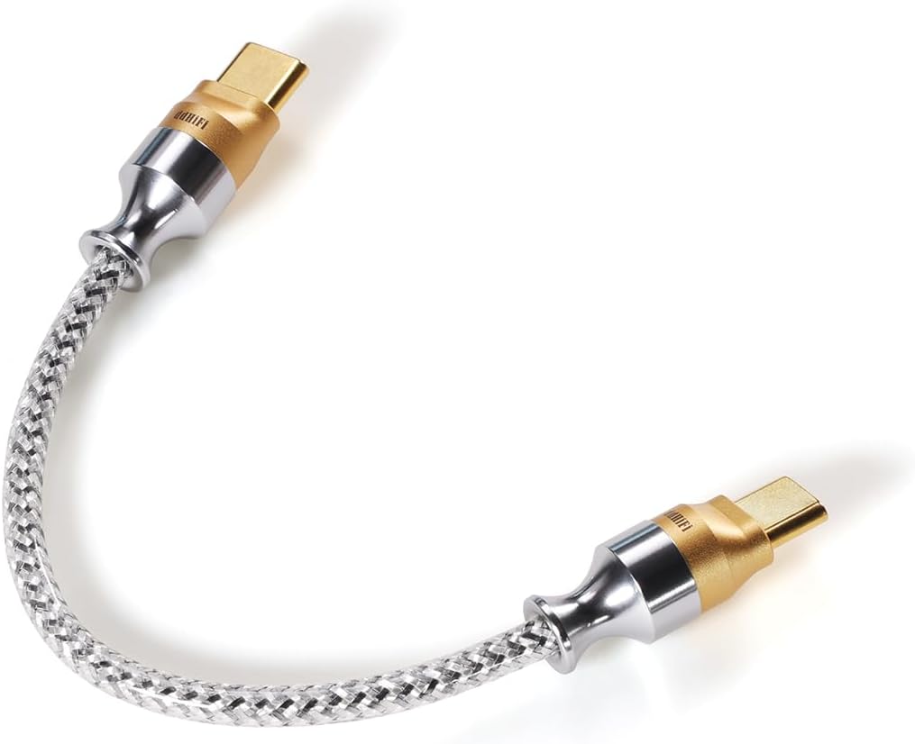 Amazon.com: DD ddHiFi TC07S Nyx Series Silver USB-C to USB-C HiFi ...