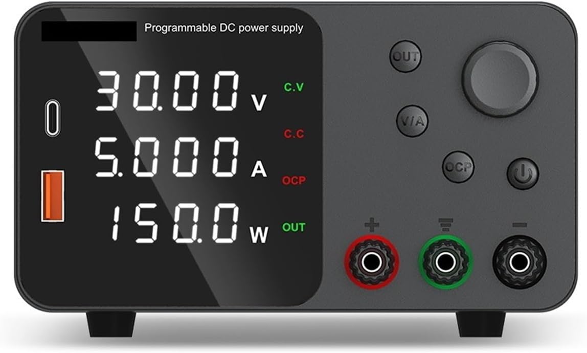 Amazon.com: PULME dc Power Supply Lab Power Supply 300W Laboratory ...
