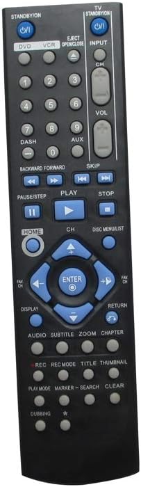 Amazon.com: HCDZ Replacement Remote Control for JVC DR-MV78B DR-MV78BU ...
