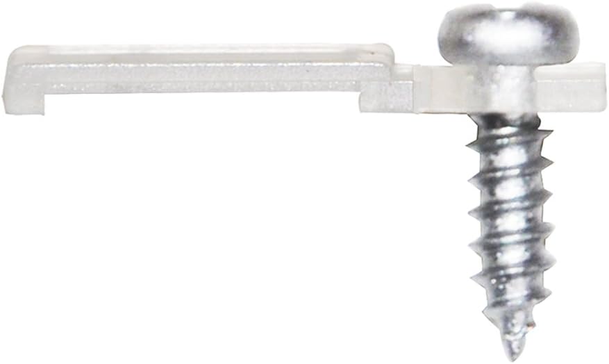 GRIVER 100 Pack Strip Light Mounting Brackets,Fixing Clips,One-Side ...