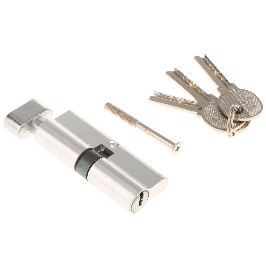 Buy Anbau 85mm Cylinder Lock with Thumb Turn Aluminum Body Brushed ...