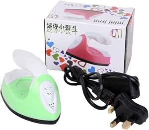 lmoikesz Mini DIY Craft Iron Handheld Electric Iron Portable ABS Travel ...