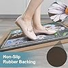 Amazon.com: Likiyol Kitchen Mats for Floor Daisy Kitchen Rugs Anti ...