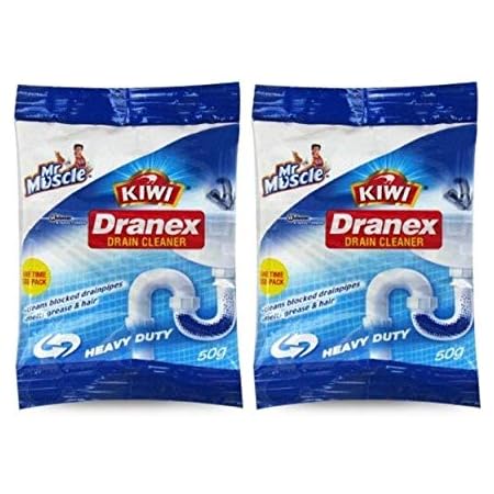 Mr. Muscle Dranex Drain Cleaner - Heavy Duty, 50g Pouch : Amazon.in ...