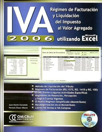 IVA 2006 Utilizando Microsoft Excel with CDROM (Spanish Edition): Juan ...