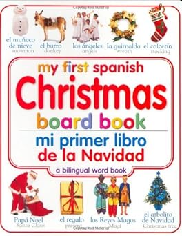 My First Christmas Board Book: Spanish/English (My First Board Books ...