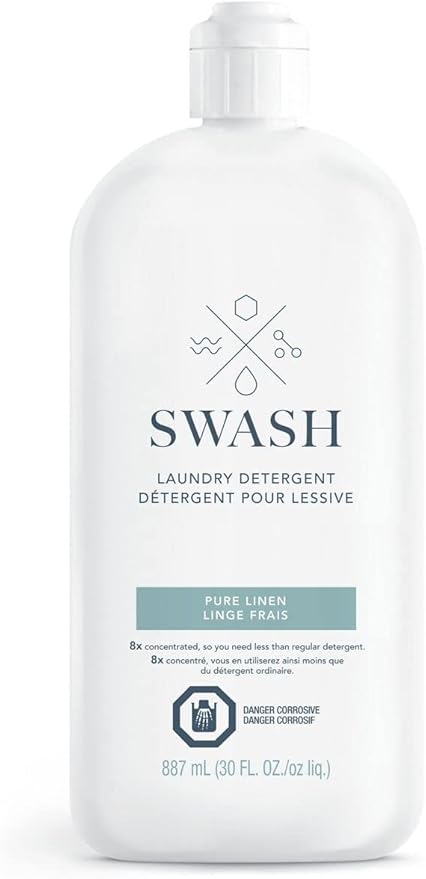 SWASH by Whirlpool, Liquid Laundry Detergent, Pure Linen, 83 Loads, 30 ...