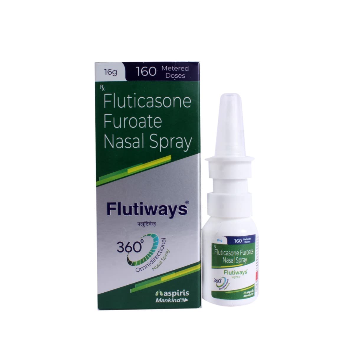 FLUTIWAYS 27.5 160MD - Bottle of 16g Nasal Spray : Amazon.in: Health ...