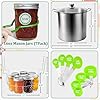 Amazon.com: Canning Pot Water Bath Canner with Rack and Mason Jars, 20 ...