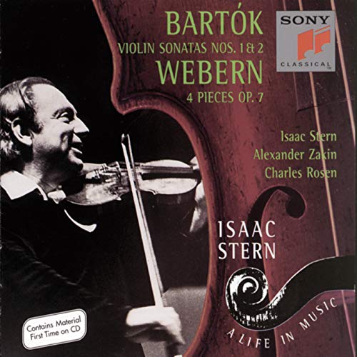 Amazon.com: Bartók: Violin Sonatas Nos. 1 & 2 - Webern: 4 Pieces for ...