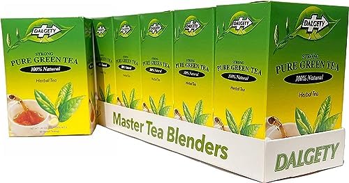 Amazon.com : Dalgety Pure Green Herbal Tea 6x40g Cartons (6 Pack) 100% ...