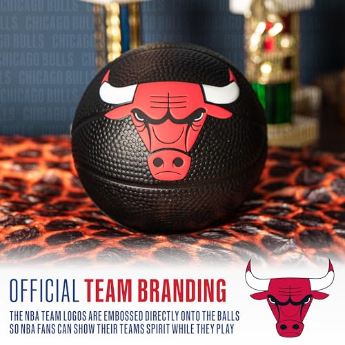 Snapklik.com : NBA Chicago Bulls Mini Foam Basketball - Kids 5.5 Inch ...