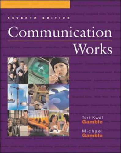 Amazon | Communication Works | Gamble, Michael, Gamble, Teri | Words ...