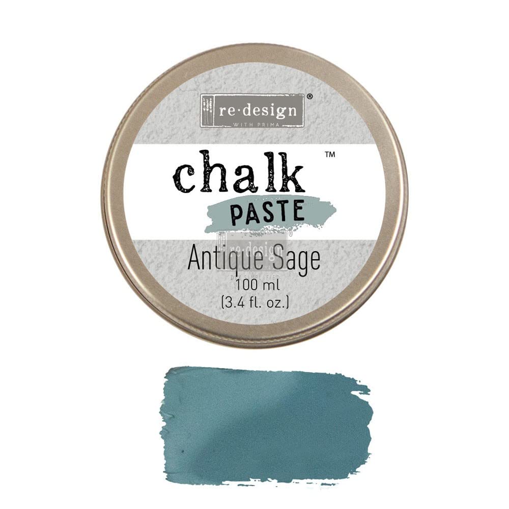 Amazon.com: Prima Marketing Inc. REDESIGN CHALK PASTE, Antique Sage