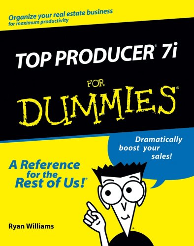 Top Producer 7i for Dummies: Ryan Willians: 9780764579899: Amazon.com ...