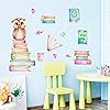 Amazon.com - iMagitek Owl Reading Corner Wall Decals Stickers Woodland ...