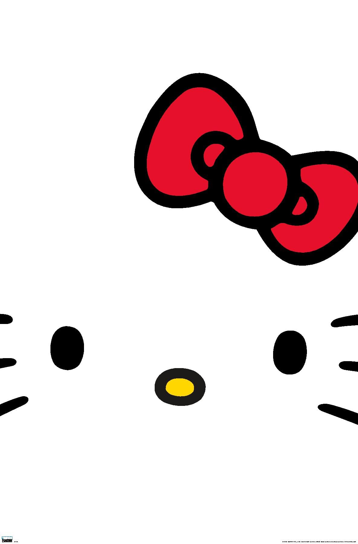 Hello Kitty and Friends - Hello Kitty Close-Up Wall Poster : Amazon.ca ...