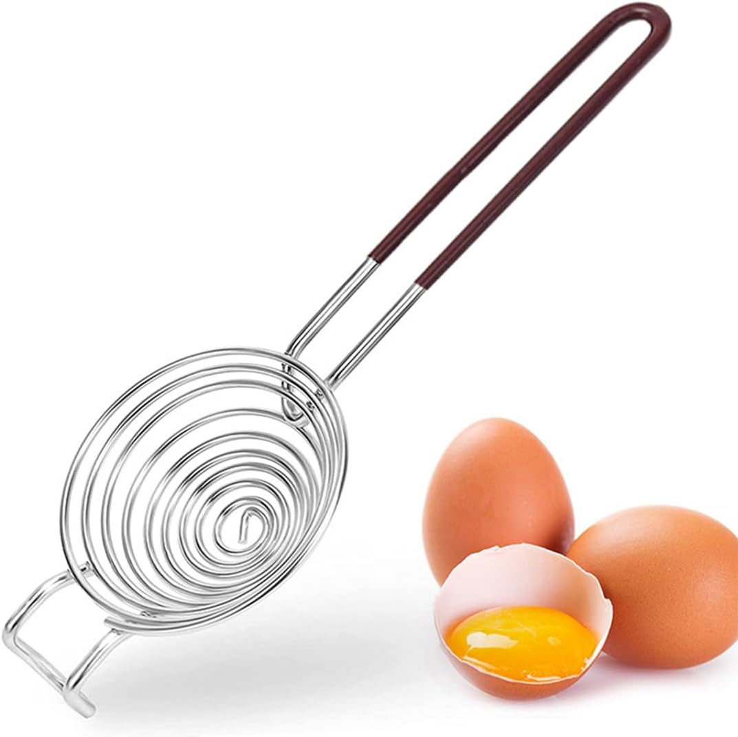 Amazon.com: Egg Separator Egg Yolk White Separator Stainless Steel Egg ...