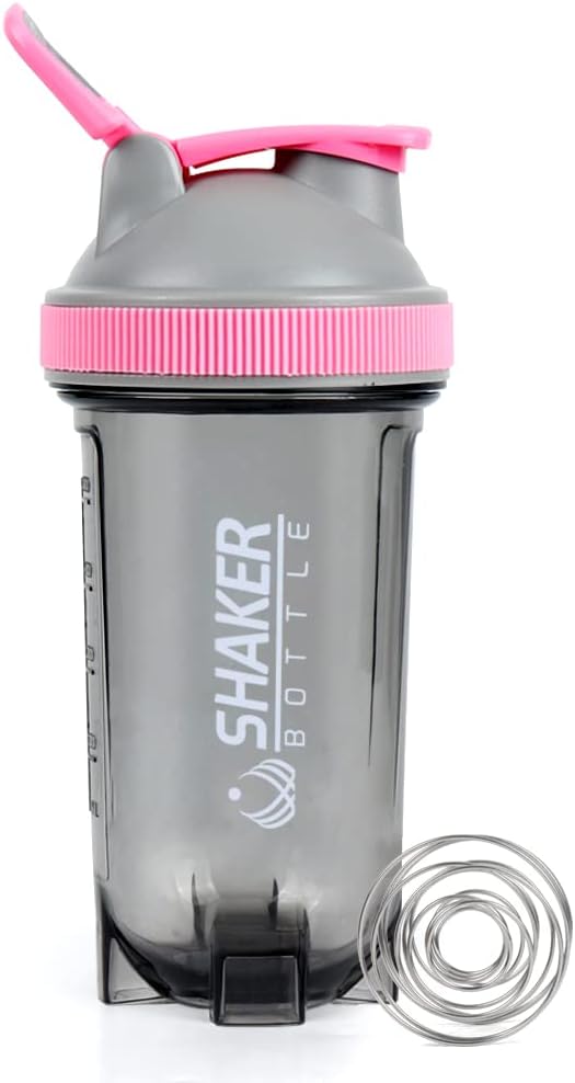 Amazon.com: XTK Shaker Bottle Clear Protein Shaker Cup with Mixing Ball ...
