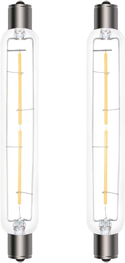 Bonlux 2.5W S15s LED Light Bulbs 221mm Warm White 2800K 30W S15s ...