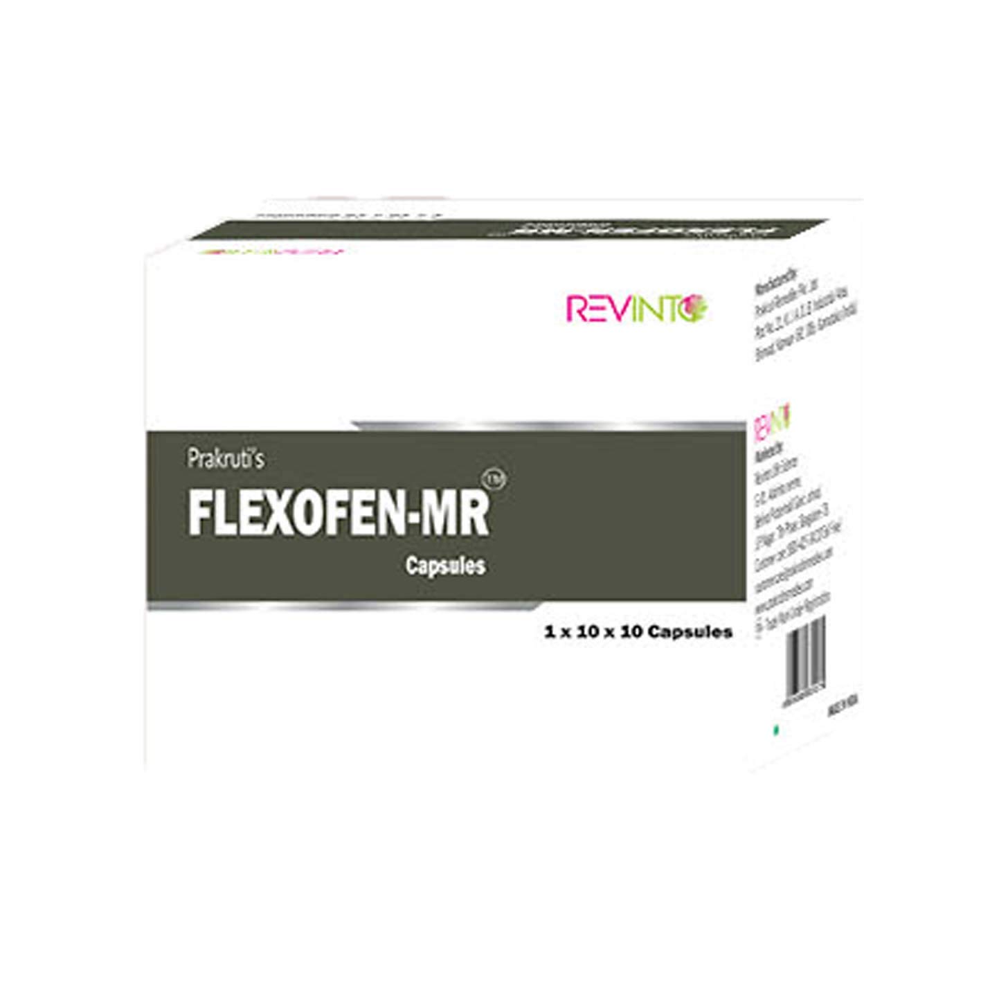 Revinto Flexofen-MR Capsule (10 x 10 Strip) : Amazon.in: Health ...