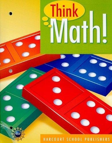 Amazon | Think Math! Grade K Student Resource Collection: Harcourt ...